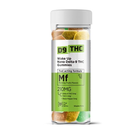 Nano D9, THCV Gummies - 7mg - Morning Fruits
