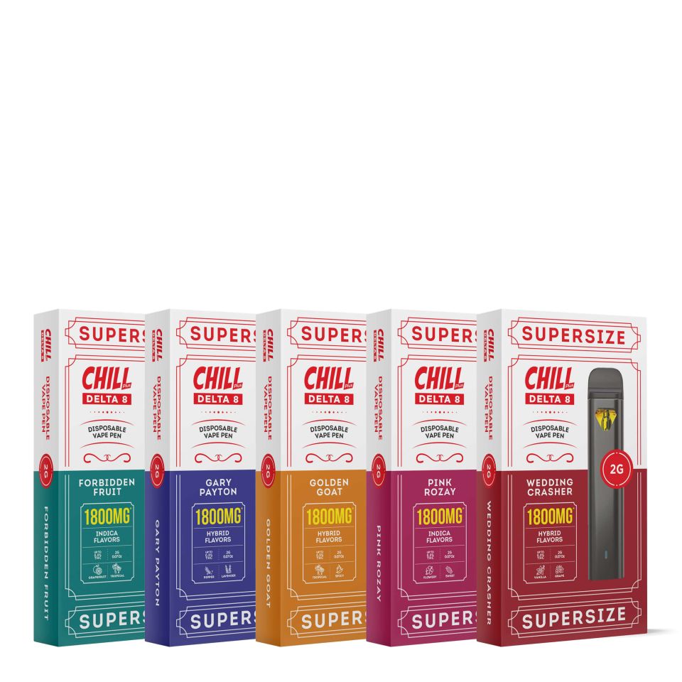 D8 Vape Pens Bundle - 1800mg - Chill Plus